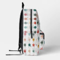 Cute Colorful Feelings Emotions Faces Chart Printed Backpack | Zazzle