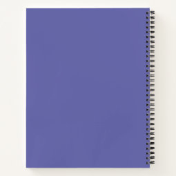 Cute Colorful Groovy Personalized Purple Gratitude Notebook | Zazzle