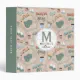 Cute Colorful Trains on Train Tracks Kids Album 3 Ring Binder | Zazzle