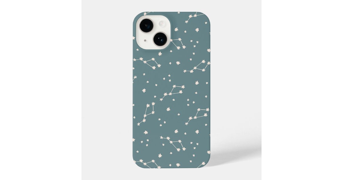 Cute Constellation Sky Pattern iPhone Case | Zazzle