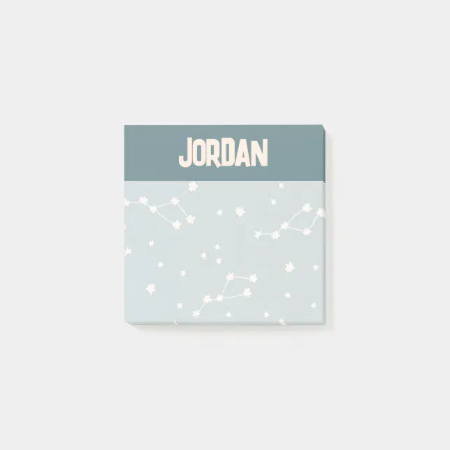 Cute Constellation Sky Pattern Post-it Notes | Zazzle