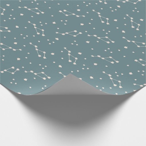 Cute Constellation Sky Pattern Wrapping Paper | Zazzle