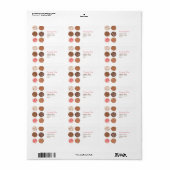 Cute Cookies Cookie Business Address Label | Zazzle