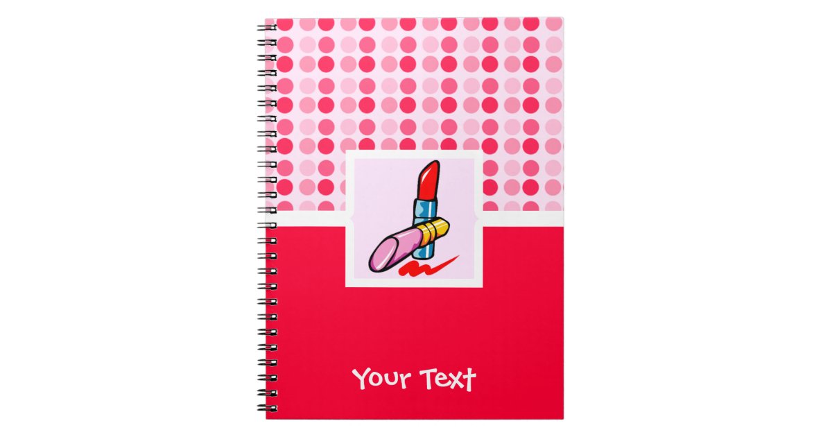 Cute Cosmetics Notebook | Zazzle