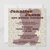 Cute Country Western Cowboy Wedding Invitations | Zazzle