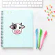 Cute Cow Custom-Cut Sticker | Zazzle
