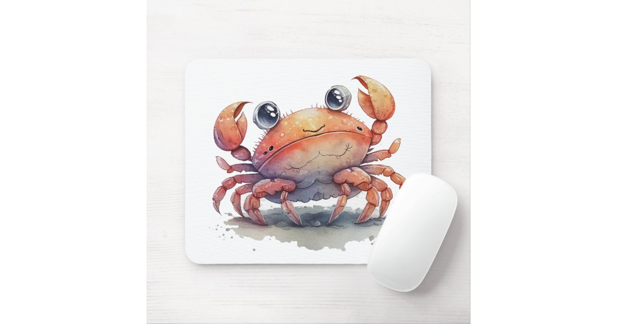 Cute Crab Mousepad | Zazzle