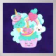 Cute Cupcake and Happy Ice Cream Poster | Zazzle