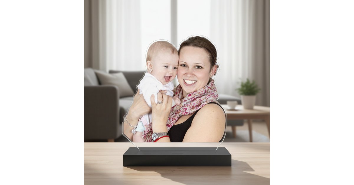Cute Custom Acrylic Photo Statuettes Cutout | Zazzle