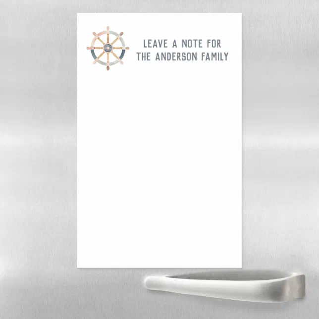 Cute Custom Cruise Ship Door Message Notes Magnetic Dry Erase Sheet ...