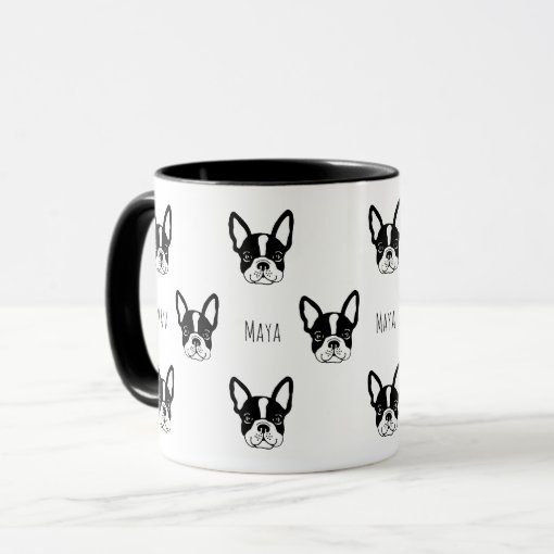 Cute custom french bulldog mug | Zazzle