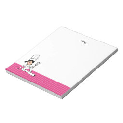 Cute Custom Kitchen Notepad 40 Pages | Zazzle