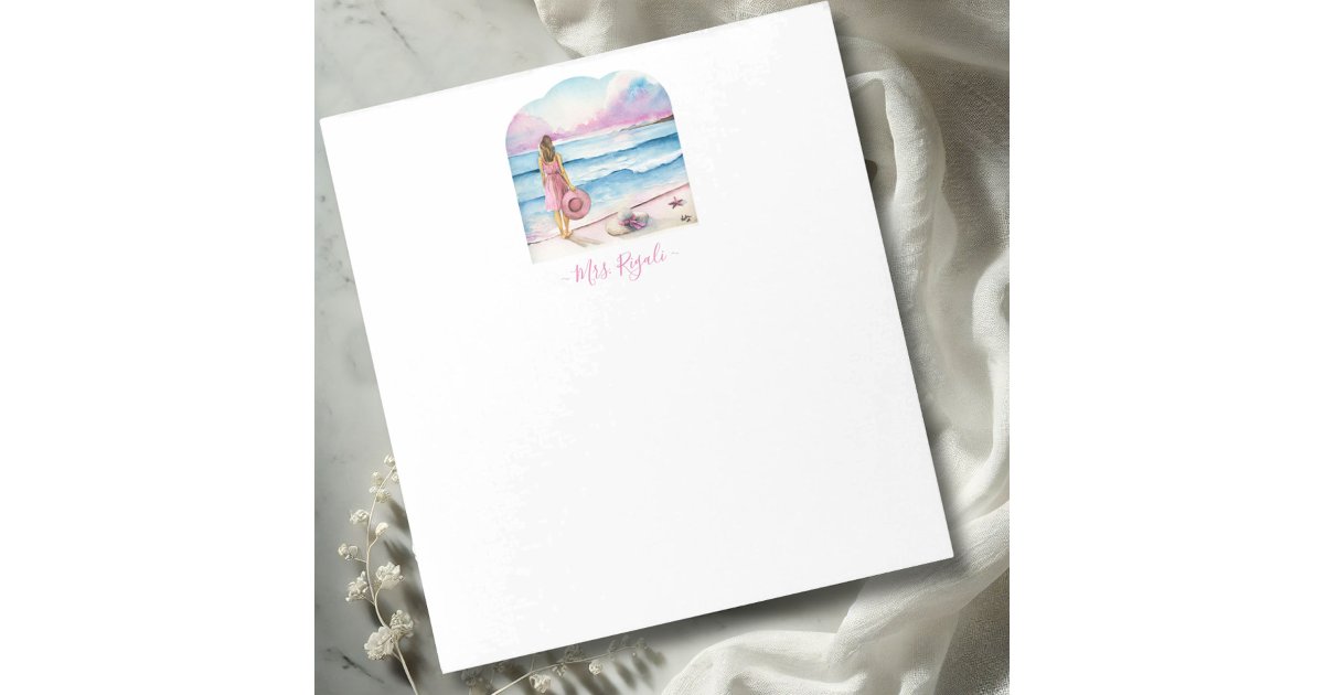 Cute Custom Notepads Personalized Stationery Gifts | Zazzle
