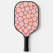 Cute Daisy Pattern Custom Pickleball Paddle | Zazzle