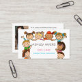 Cute Day Care Babysitting Profile & Photo Business Card | Zazzle