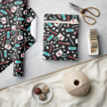 Cute Dentist / Dental Hygienist Wrapping Paper | Zazzle