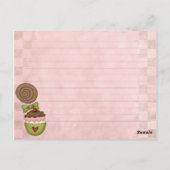 Cute Dessert Recipe Cards | Zazzle