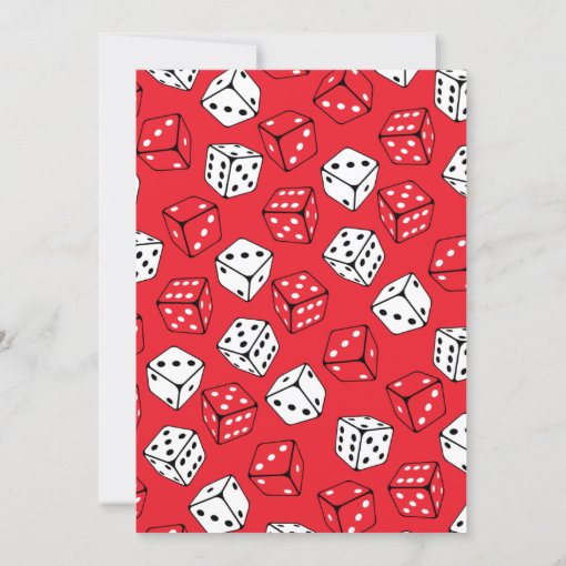 Cute Dice Games Kids Birthday Party Invitation | Zazzle