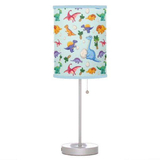 Cute Dinosaur Babies | Baby Table Lamp | Zazzle