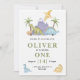 Cute Dinosaur Theme Birthday Invitation | Zazzle