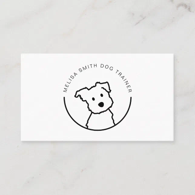 Cute Dog Business Card | Zazzle