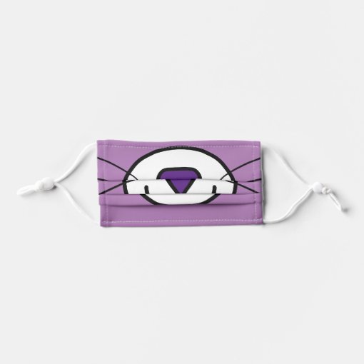 Cute Dog Cartoon Mouth Kids' Cloth Face Mask | Zazzle