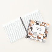 Cute dog children's sketchbook notebook | Zazzle