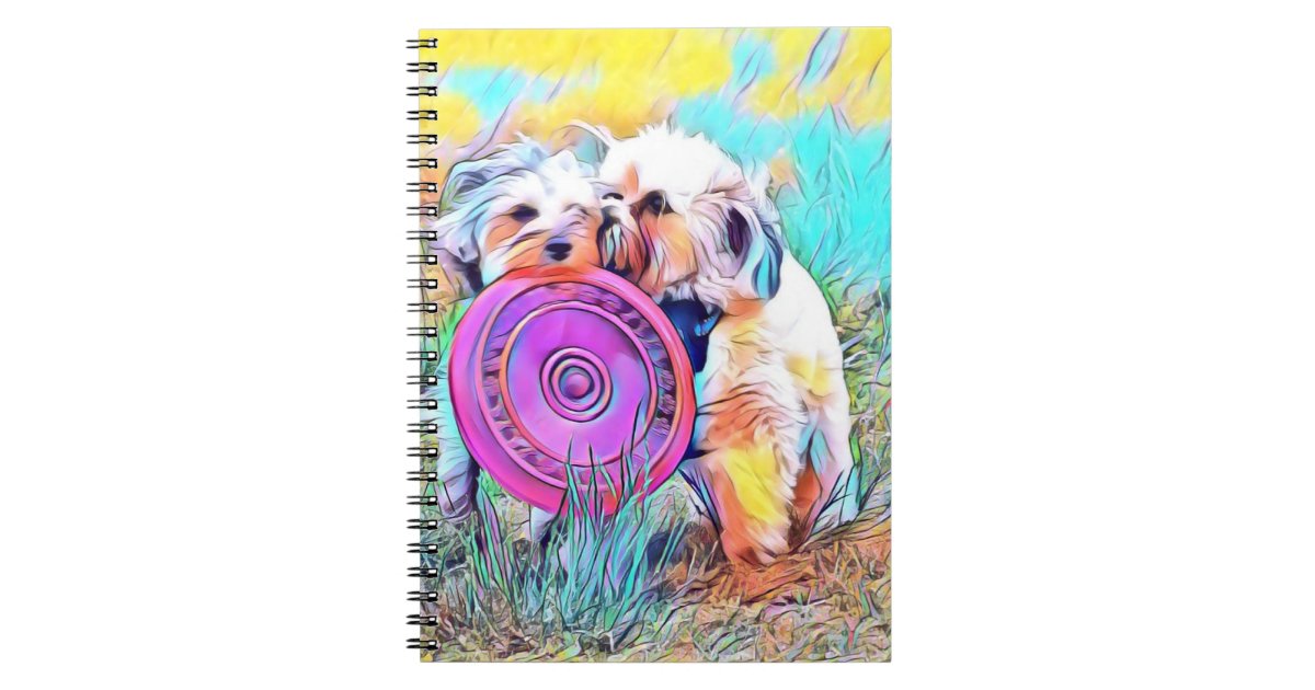 Cute dog notebook | Zazzle