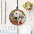 Cute Dog Personalized Simple Pet Photo Wireless Charger | Zazzle