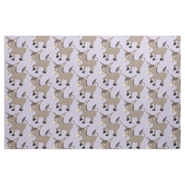 Donkey Fabric | Zazzle.com