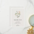 Cute Dragon Theme Birthday Party Thank You Card | Zazzle