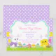 Cute Easter Bunny and Chick Easter Egg Hunt Invitation | Zazzle
