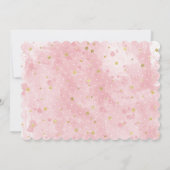 Cute Easter Bunny Birthday Photo Thank You Card | Zazzle