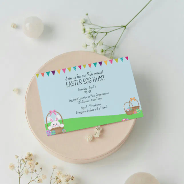 Cute Easter Party Invitation | Zazzle