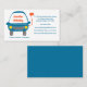 Cute Electric Vehicle, Rideshare Car Driver Custom Business Card | Zazzle