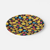 Cute Emoji Print Party Plates | Zazzle