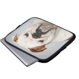 Cute English Bulldog Puppy Dog Laptop Sleeve Case | Zazzle