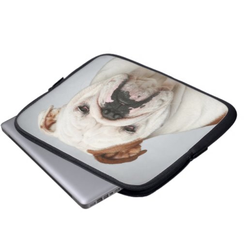 Cute English Bulldog Puppy Dog Laptop Sleeve Case | Zazzle