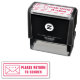 Cute Envelope Doodle Please Return To Sender Self-inking Stamp | Zazzle
