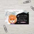 Cute Face Painting Facepainter Clown Business Card | Zazzle