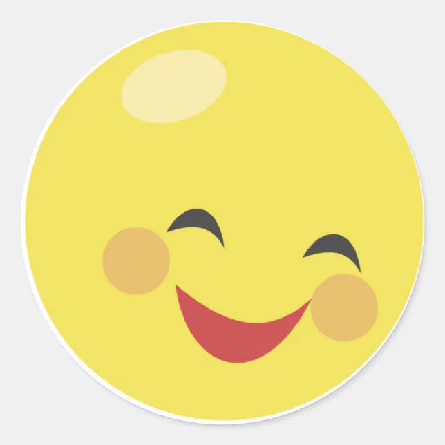 Cute Face Stickers | Zazzle