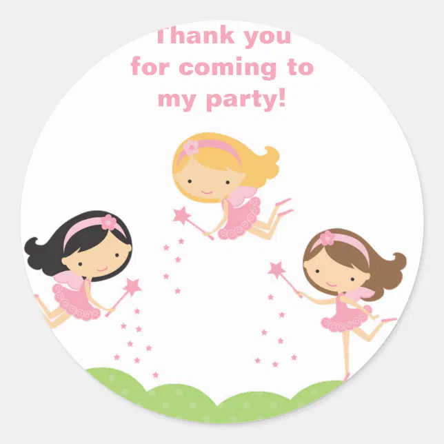 Cute Fairy Stickers | Zazzle