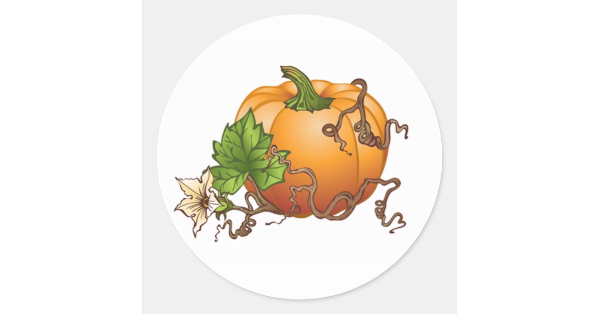 Cute Fall Sticker | Zazzle