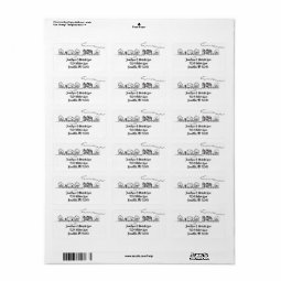 Cute Farm Return Address | Barnyard Address Label | Zazzle