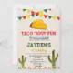 Cute fiesta birthday party invitation | Zazzle