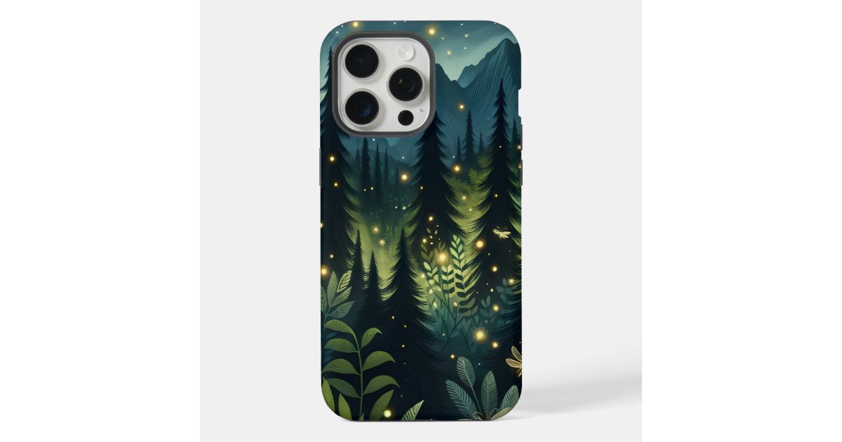 Cute Firefly Phone Case - Lightning Bugs iPhone 15 | Zazzle