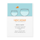 Cute Fish New Home Funny Announcement | Zazzle