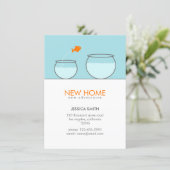 Cute Fish New Home Funny Announcement | Zazzle