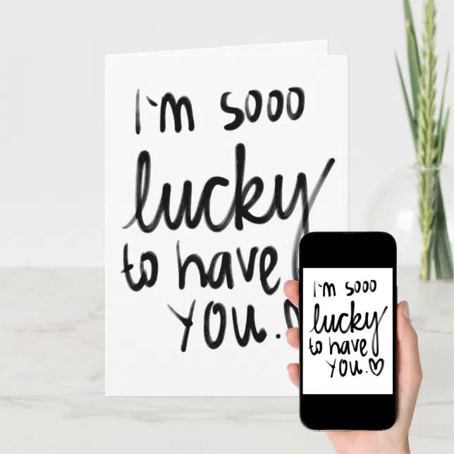 CUTE **FLIRTING CARD** FOR ANY DAY & ANY TIME CARD | Zazzle