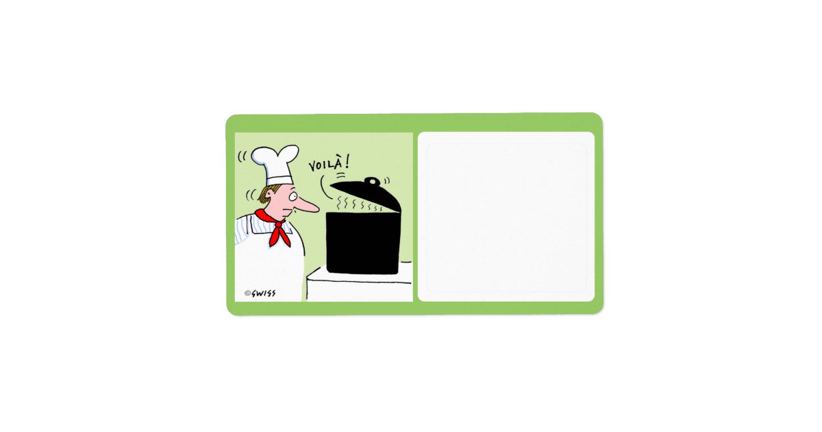 Cute Food Storage Label | Zazzle
